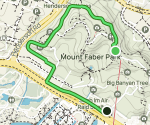 Mount Faber Scenic Walking Tour | Map, Guide - Central, Singapore ...