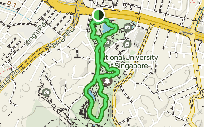 Singapore Botanic Gardens Map