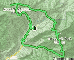 Icehouse Saddle, Telegraph Peak, and Mount San Antonio Loop: 90 Reviews ...