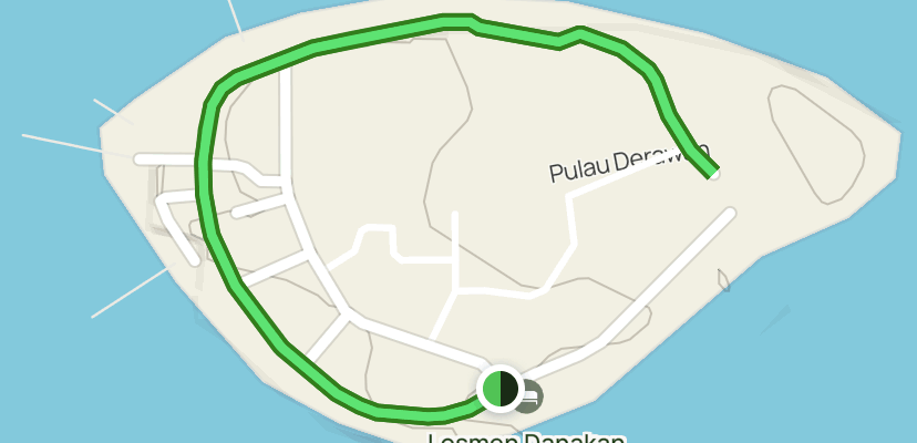 Peta Kepulauan Derawan