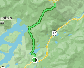 Whiteface Mountain Trail via Connery Pond and Whiteface Landing Trail ...