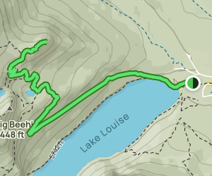 Little Beehive via Lake Agnes Trail: 2915 Reviews, Map - Alberta ...