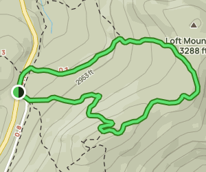 Loft Mountain Loop via Frazier Discovery and Appalachian Trail ...