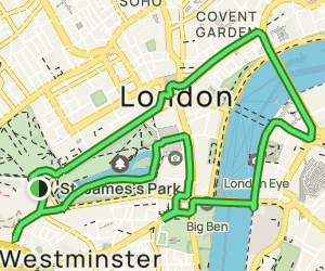 AllTrails | Central London Walking Tour Circular: 96 Reviews, Map ...