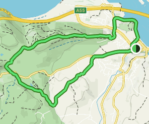Mynydd Y Dref (Conwy Mountain) Circular: 345 Reviews, Map - Conwy ...