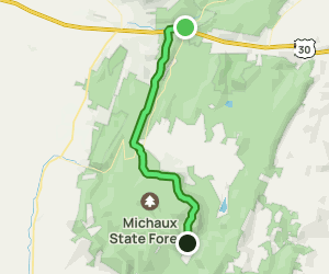 Appalachian Trail: Caledonia Park to Old Forge Road | Map, Guide ...