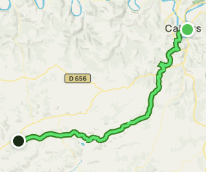 GR®65 Segment 17: From Cahors to Montcuq: 78 Reviews, Map - Lot, France ...