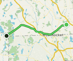 Southern New England Trunkline Trail: 350 Reviews, Map - Massachusetts ...