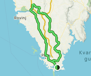Medulin - Svetvinčenat - Sveti Lovreč - Vodnjan | Map, Guide - Istra ...