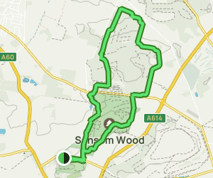 Burntstump Country Park, Sansom Woods, and Blidworth Woods Loop: 108 ...