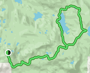 French Lake via Grouse Ridge, Beyers Lake, and Baltimore Lake Loop: 17 ...