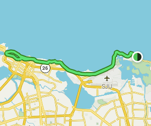 Paseo Piñones - Paseo Isla Verde - Laguna del Condado | Map, Guide ...