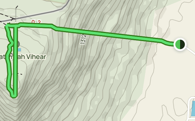Preah Vihear Temple Map