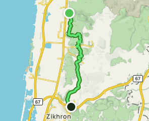 Israel National Trail: Nahal Mearot to Zichron Yaakov: 2 Reviews, Map ...