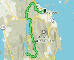 Acadia Carriage Road from Bar Harbor to Jordan Pond, Maine - 162 ...