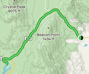Stampede Reservoir via Dog Valley Road | Map, Guide - California ...