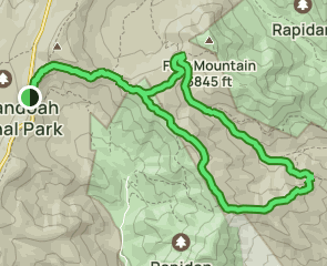 Cat Knob, Bear Church Rocks, Staunton River Trail, Fork Mountain ...