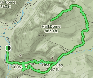 Half Dome via the John Muir Trail (JMT): 8849 Reviews, Map - California ...