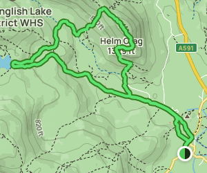 Helm Crag and Easedale Tarn Circular: 183 Reviews, Map - Cumbria ...