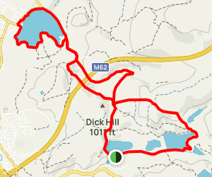 Hollingworth Lake and Piethorne Reservoir vie Tunshill Lane: 154 ...