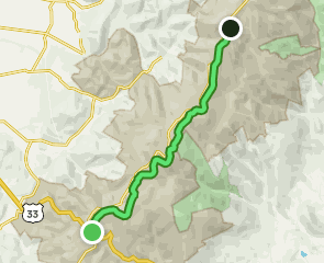 Appalachian Trail: Swift Run Gap to Lewis Mountain, Virginia - 169 ...