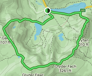 Tryfan, Glyder Fach, Castell-Y-Gwynt, Glyder Fawr, and Y Garn Circular ...
