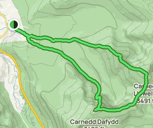 Carnedd Dafydd, Llewelyn and Yr Elen via Crib Lem Spur Circular: 41 ...