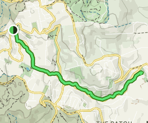 Sassafras Creek to Baynes Park via Dandenong Ranges Tourist Track ...