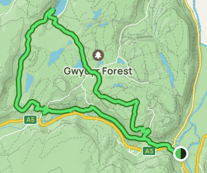 Betws-y-Coed and Llyn Geirionydd Circular: 34 Reviews, Map - Conwy ...
