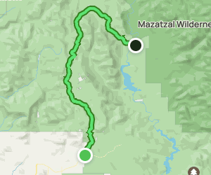 AllTrails | Seven Springs OHV Road: Cave Creek to Sheep Bridge : 249 ...