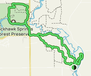 Blackhawk Springs and Oak Ridge Forest Preserve Trail: 143 Reviews, Map ...
