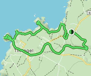 Trethevy, Tintagel Castle, Merlin's Cave, and Rocky Valley Circular ...