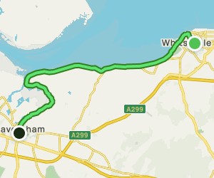 Saxon Shore Way: Whitstable to Faversham: 73 Reviews, Map - Kent ...