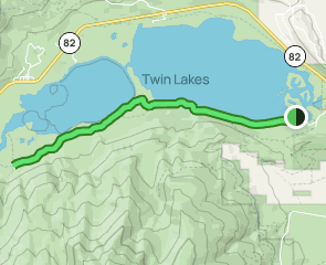 Twin Lakes Reservoir and Interlaken via Colorado Trail, Colorado - 311 ...