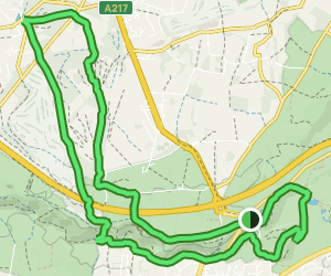 North Downs and Banstead Heath Circular | Map, Guide - Surrey, England ...