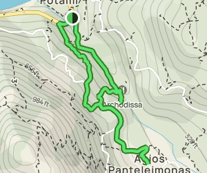 Väg 2: Potami - Vattenfall - Tsourlei Slinga - Samos, Greece | AllTrails