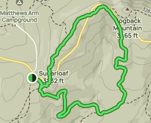 Sugarloaf Loop via Piney Branch and Appalachian Trails, Virginia - 464 ...