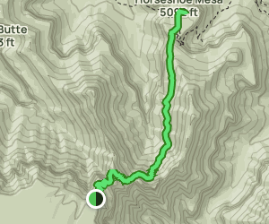 Grandview Point to Horseshoe Mesa Trail: 618 Reviews, Map - Arizona ...