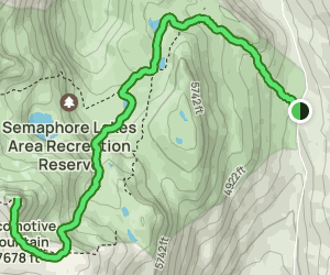 Semaphore Lakes - Locomotive Mountain: 69 Reviews, Map - British ...