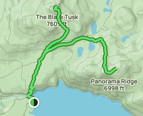 Garibaldi Lake Campground - The Black Tusk - Panorama Ridge, British ...