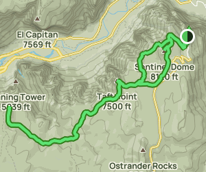 Pohono Trail: Glacier Point to Dewey Point: 61 Reviews, Map ...