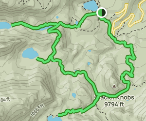 AllTrails | Nymph, Dream, Haiyaha, and Loch Vale Lakes via Glacier ...