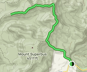 Stern Lookout via Mount Superbus, Lizard Point and Steamers Trails: 33 ...