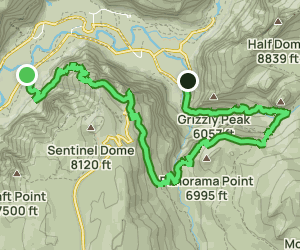 Four Mile Trail, Panorama Trail, Mist Trail: 681 Reviews, Map ...