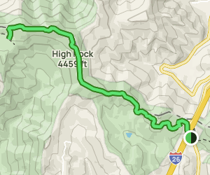 AllTrails | Sam's Gap to Hog Back Ridge Shelter via Appalchian Trail ...
