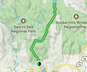 Jack Lake and Sooke Hills via Harbour View: 49 Reviews, Map - British ...