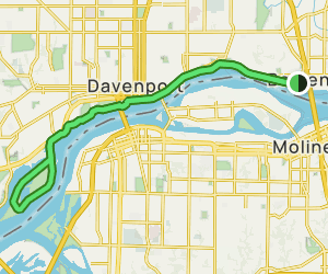 AllTrails | Davenport Riverfront Trail: 111 Reviews, Map - Iowa