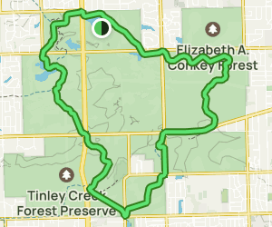 AllTrails | Tinley Creek Red Paved Trail: 664 Reviews, Map - Illinois