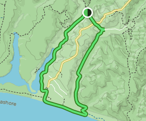 Point Reyes Hill: Muddy Hollow and Coastal Trail Loop | Map, Guide ...