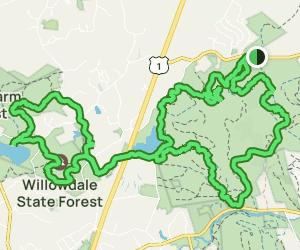 Willowdale State Forest and Hood Pond Loop: 105 Reviews, Map ...
